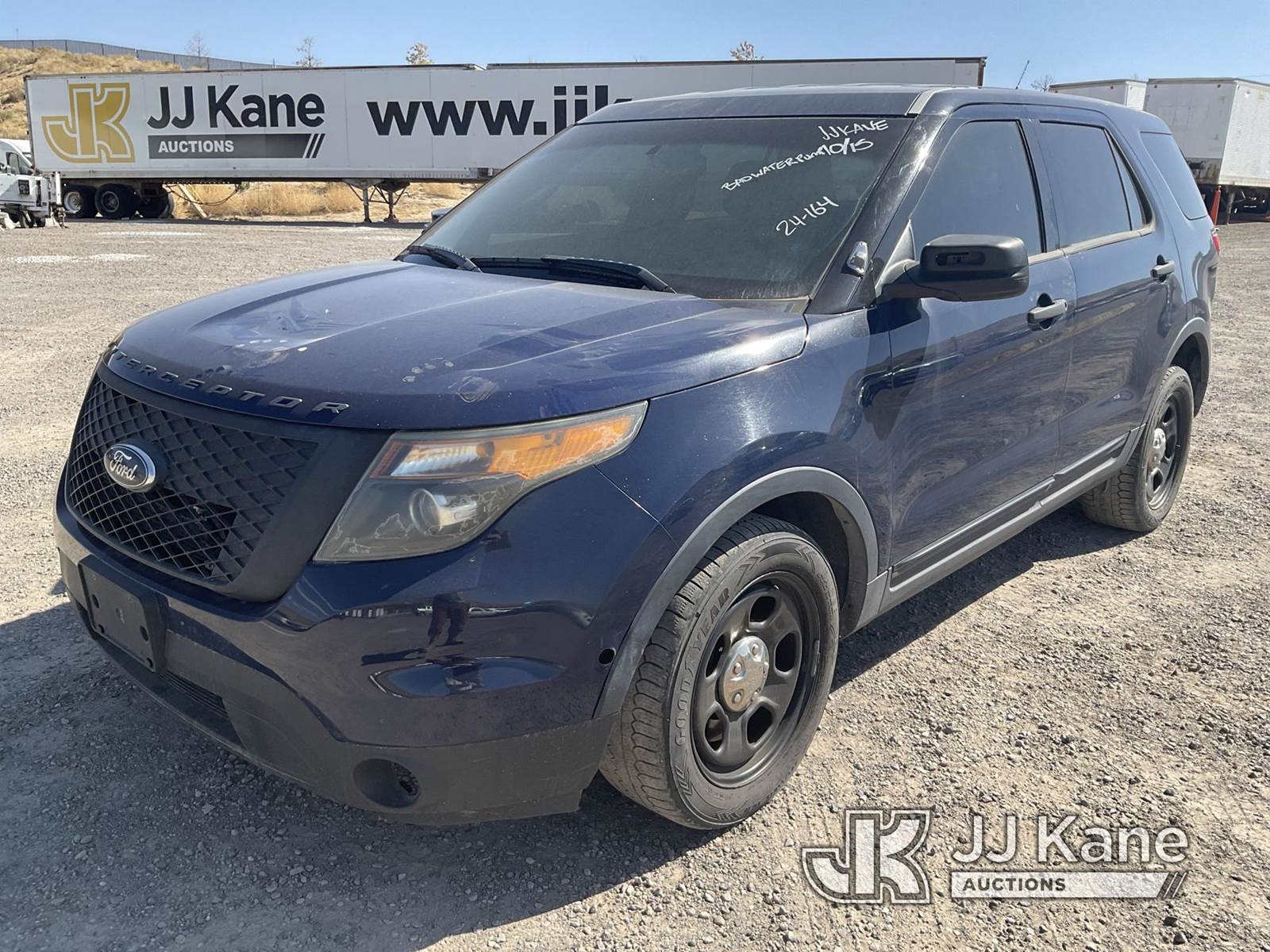 2014 Ford Explorer Police Interceptor 4-Door Sport Utility Vehicle For ...