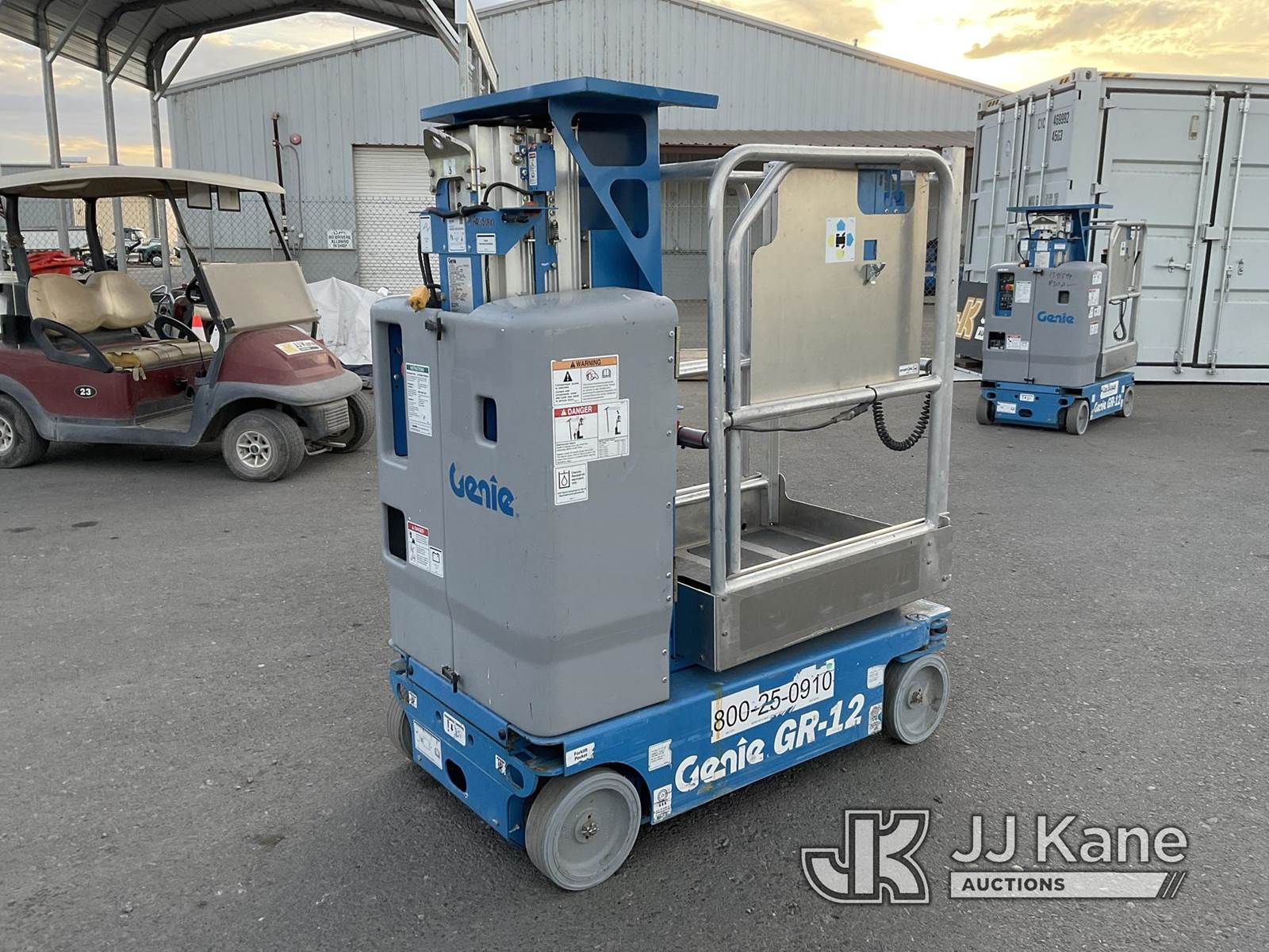 2018 Genie GR-12 Self-Propelled Manlift For Sale, 91 Hours | Dixon, CA ...