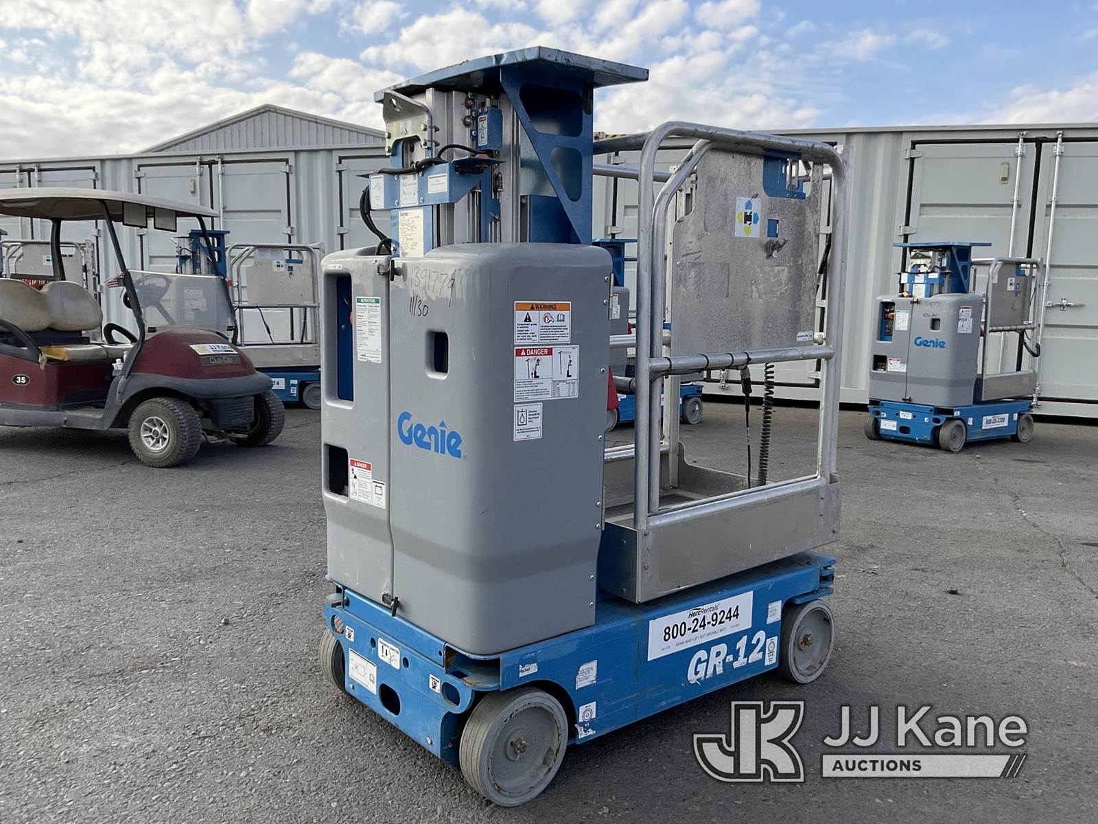 2019 Genie GR-12 Self-Propelled Manlift For Sale, 135 Hours | Dixon, CA ...
