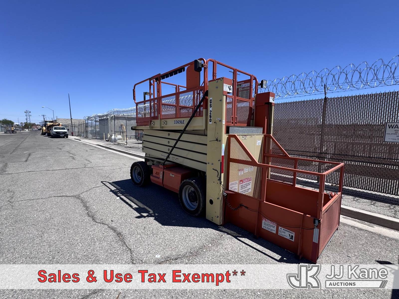 2006 JLG 3369E Self-Propelled Scissor Lift For Sale, 12 Hours | Las ...