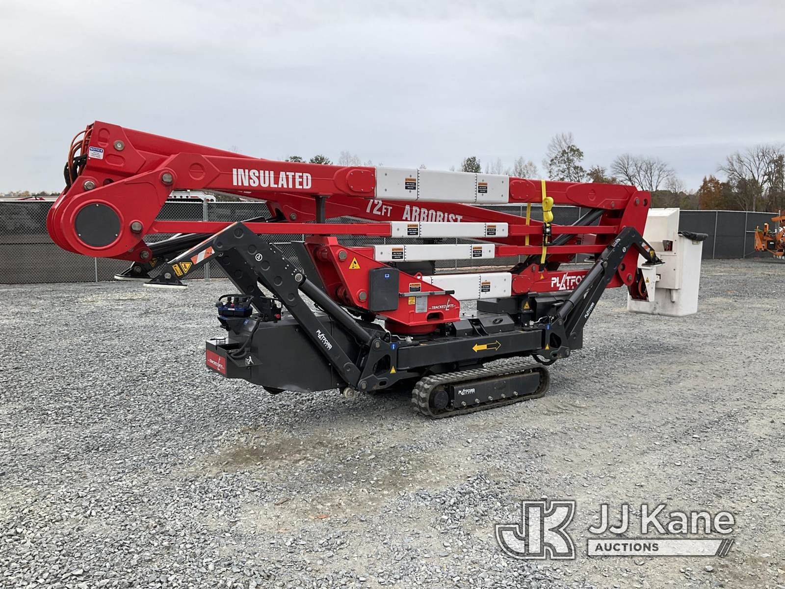 2021 Platform Basket PB22.10 46KV Tracked Insulated Spider Lift For ...