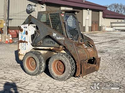 1995 BOBCAT 7753 Rubber Tired Skid Steer Loader For Sale, 5,577 Hours ...