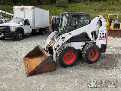 2011 Bobcat S185 Rubber Tired Skid Steer Loader For Sale, 1,606 Hours | Shrewsbury, MA | S464 ...