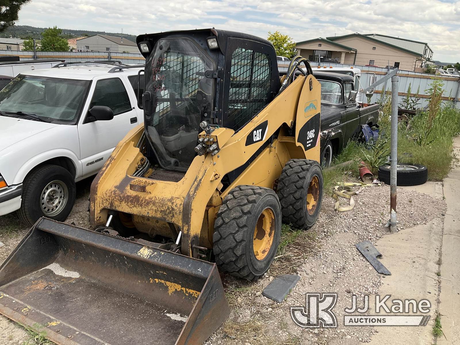2007 Caterpillar 246C Rubber Tired Skid Steer Loader For Sale, 4,619 ...