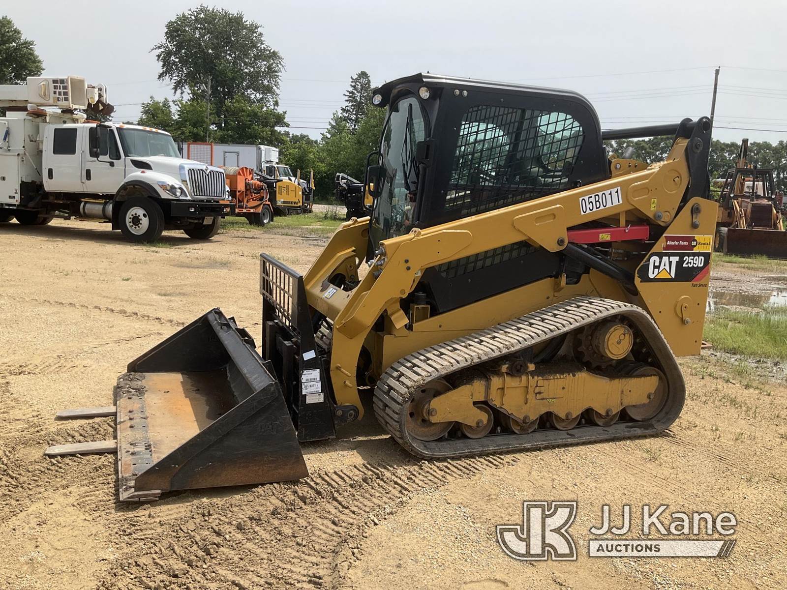 2018 Caterpillar 259D Tracked Skid Steer Loader For Sale, 1,123 Hours ...
