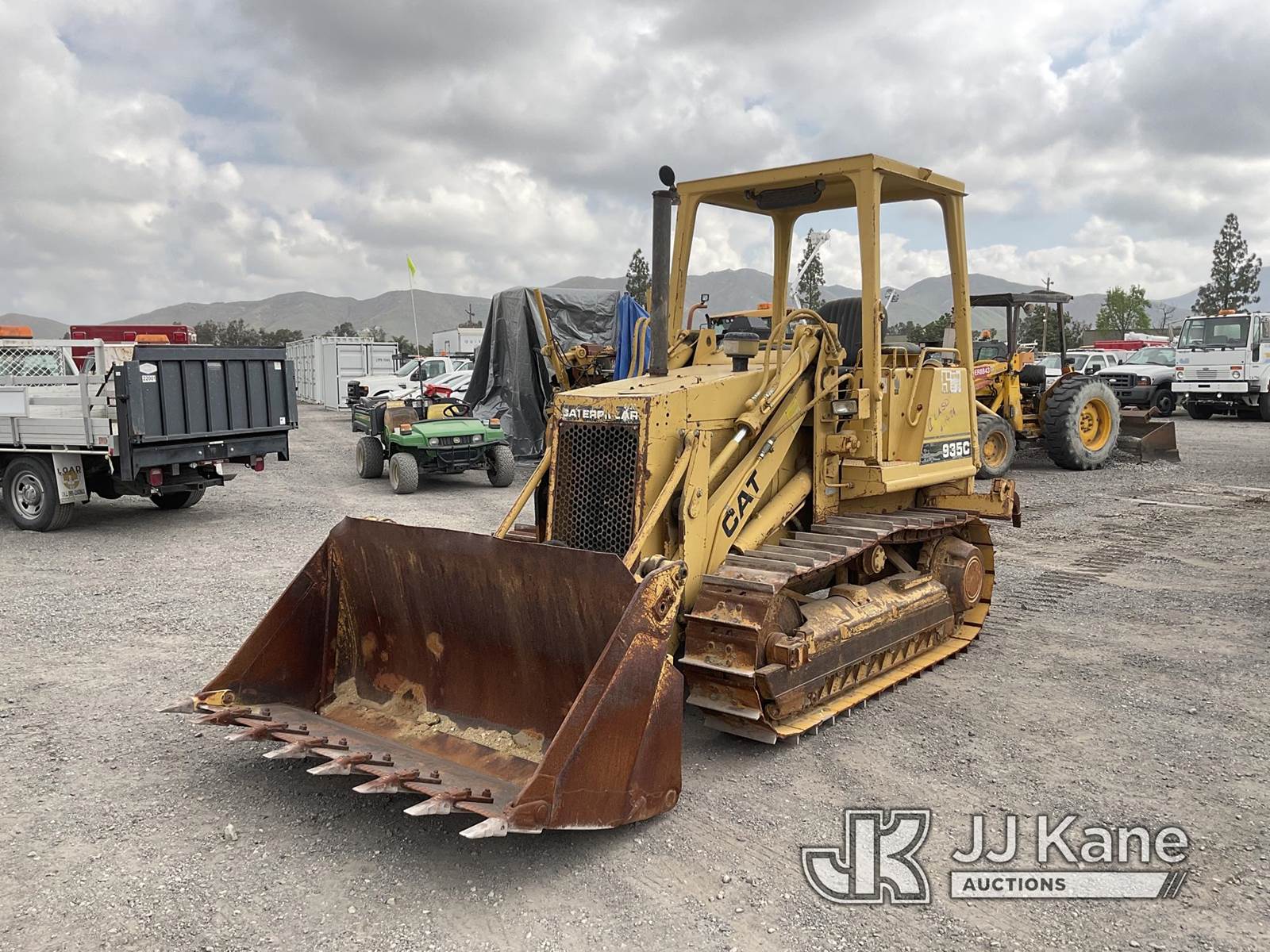 1989 Caterpillar Loader 935C Tractor Tracked Skid Steer Loader For Sale ...