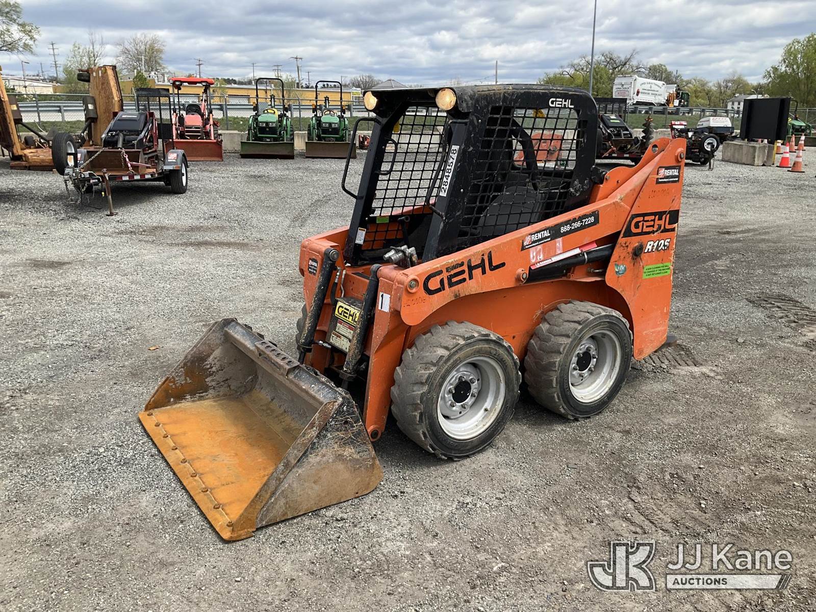 2019 Gehl R105 Rubber Tired Skid Steer Loader For Sale, 1,106 Hours ...