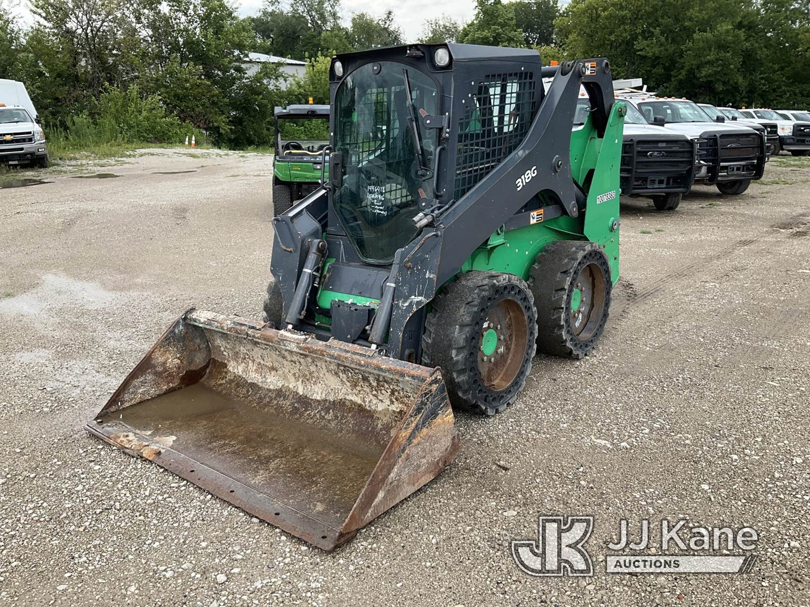 2018 John Deere 318G Rubber Tired Skid Steer Loader For Sale, 1,251 ...