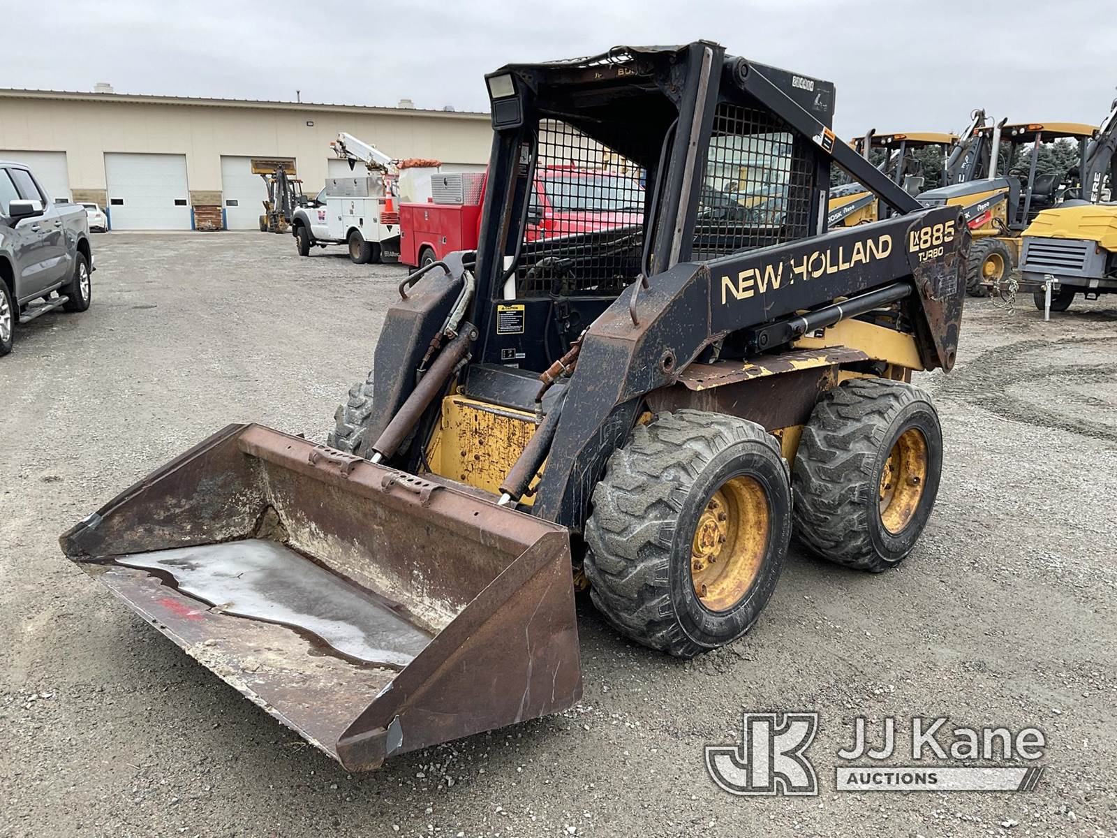 1998 New Holland LX885 Rubber Tired Skid Steer Loader For Sale, 1,610 ...