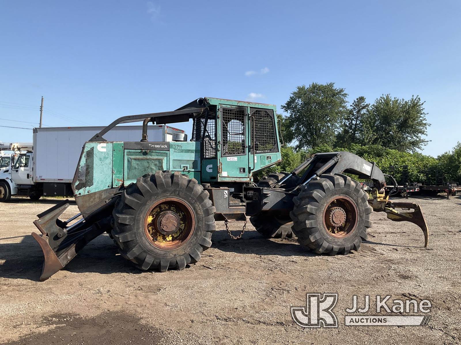 1997 Timberjack 460C Articulating Rubber Tired Log Skidder For Sale ...