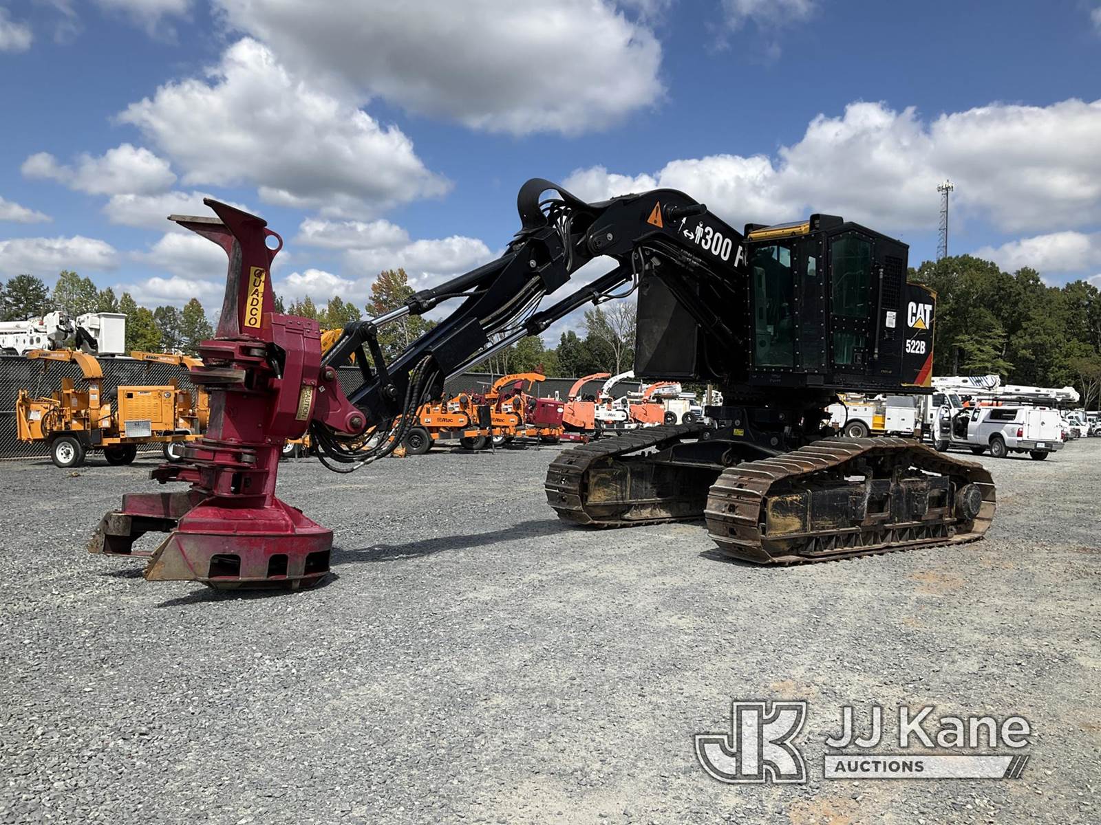 2018 CAT 522B Feller Buncher For Sale, 2,797 Hours | China Grove, NC ...