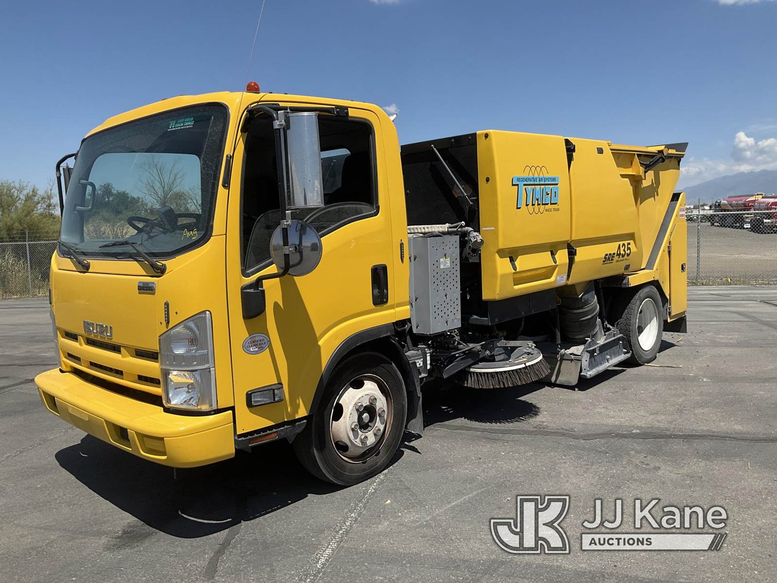 2015 Isuzu NQR Tymco SRE 435 Air Sweeper For Sale, 5,933 Hours | Salt ...