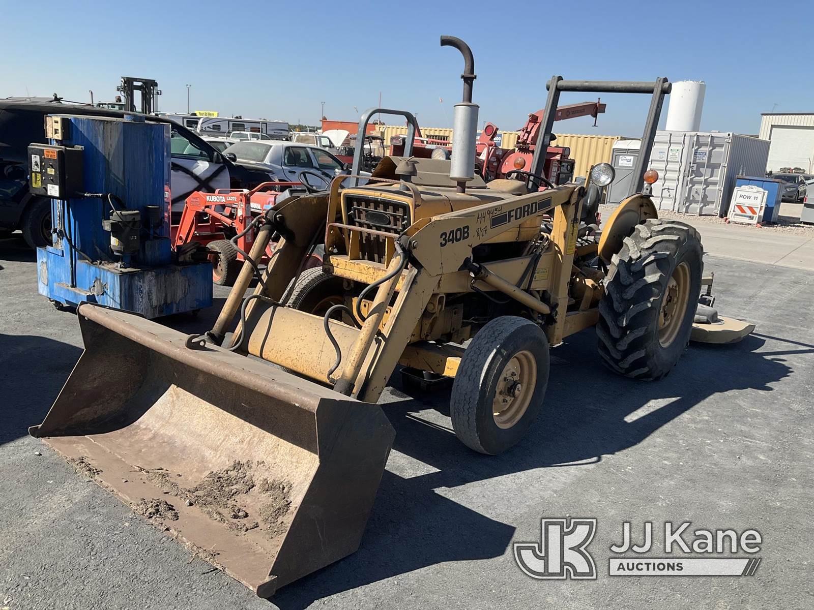 1986 Ford 340B Tractor Loader For Sale | Dixon, CA | D8087 ...