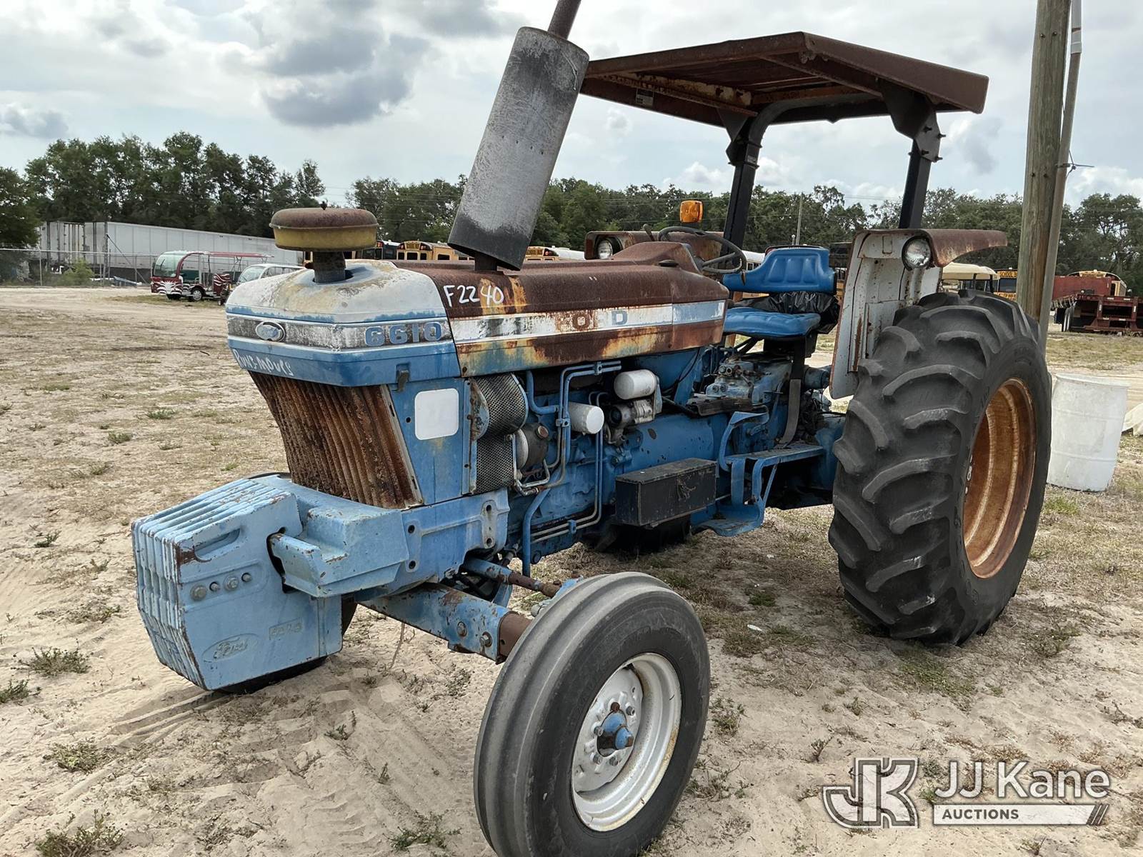 1991 Ford 6610 Rubber Tired Tractor For Sale, 2,456 Hours ...