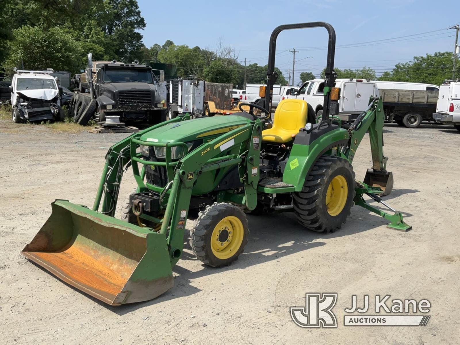 2020 John Deere 2032R Mini Tractor Loader Backhoe For Sale, 968 Hours ...