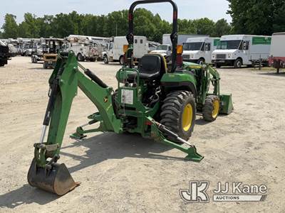 2020 John Deere 2032R Mini Tractor Loader Backhoe For Sale, 968 Hours ...