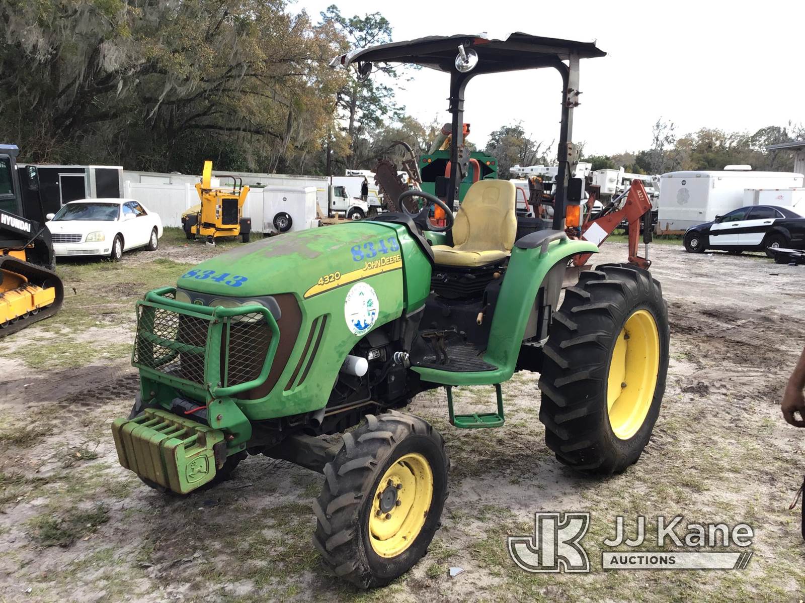 2007 John Deere 4320 4x4 Rubber Tired Tractor For Sale, 6,602 Hours ...