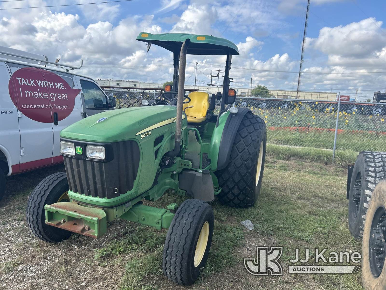 2009 John Deere 5075M Rubber Tired Utility Tractor For Sale, 2,739 ...