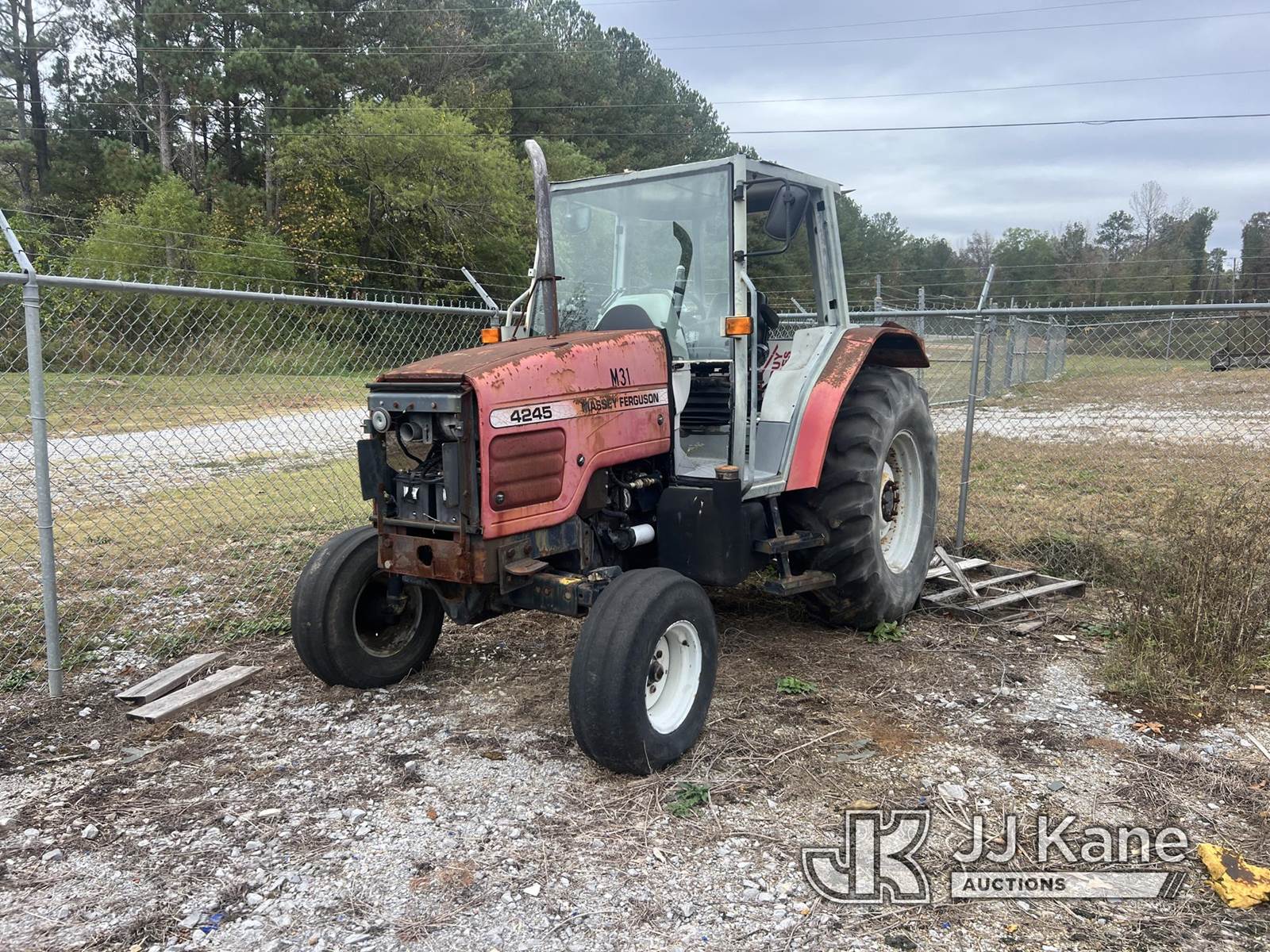 1998 Massey Ferguson 4245 2WD Rubber Tired Utility Tractor For Sale ...