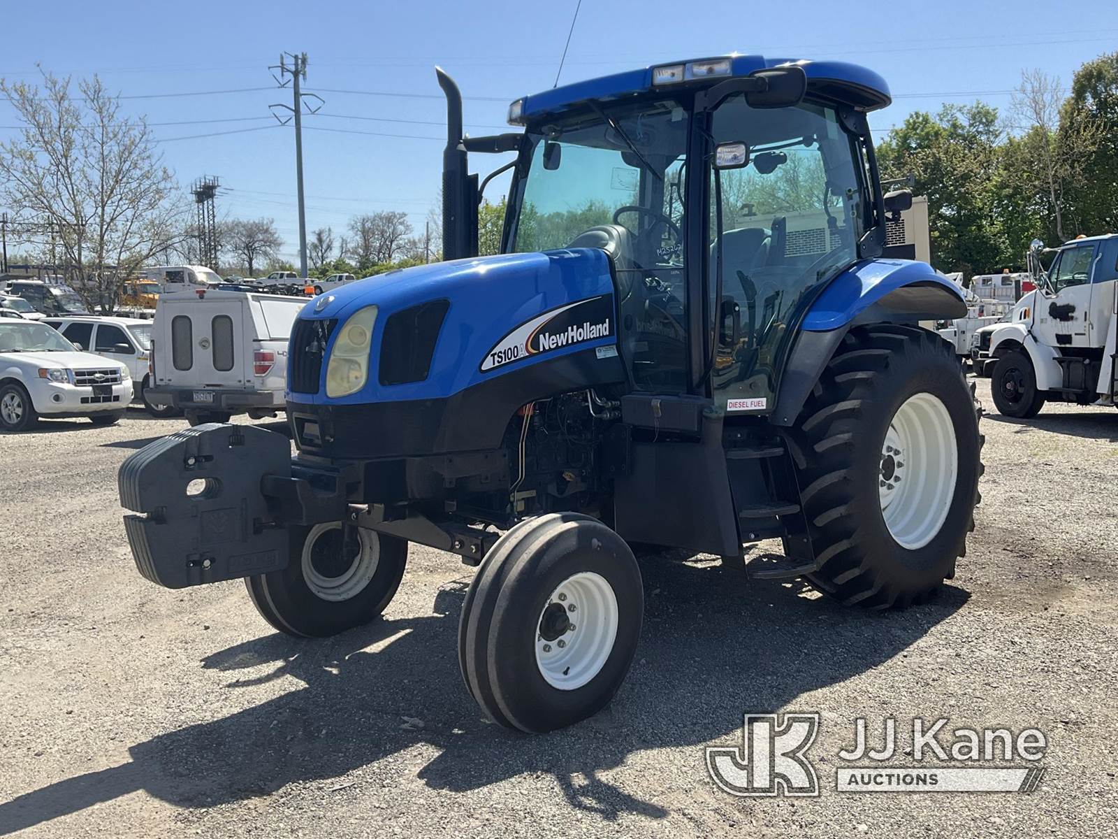 2004 New Holland TS100A Utility Tractor For Sale, 932 Hours | Plymouth Meeting, PA | PE725 ...
