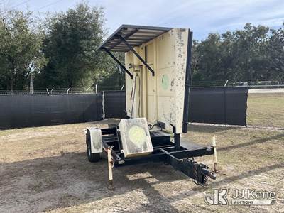 1995 Precision Solar Controls Single Axle Tag Along Message Board ...