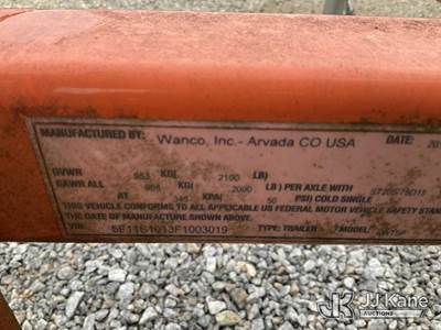 2015 Wanco WTSP-LSAC Portable Arrow Board For Sale | Villa Rica, GA ...