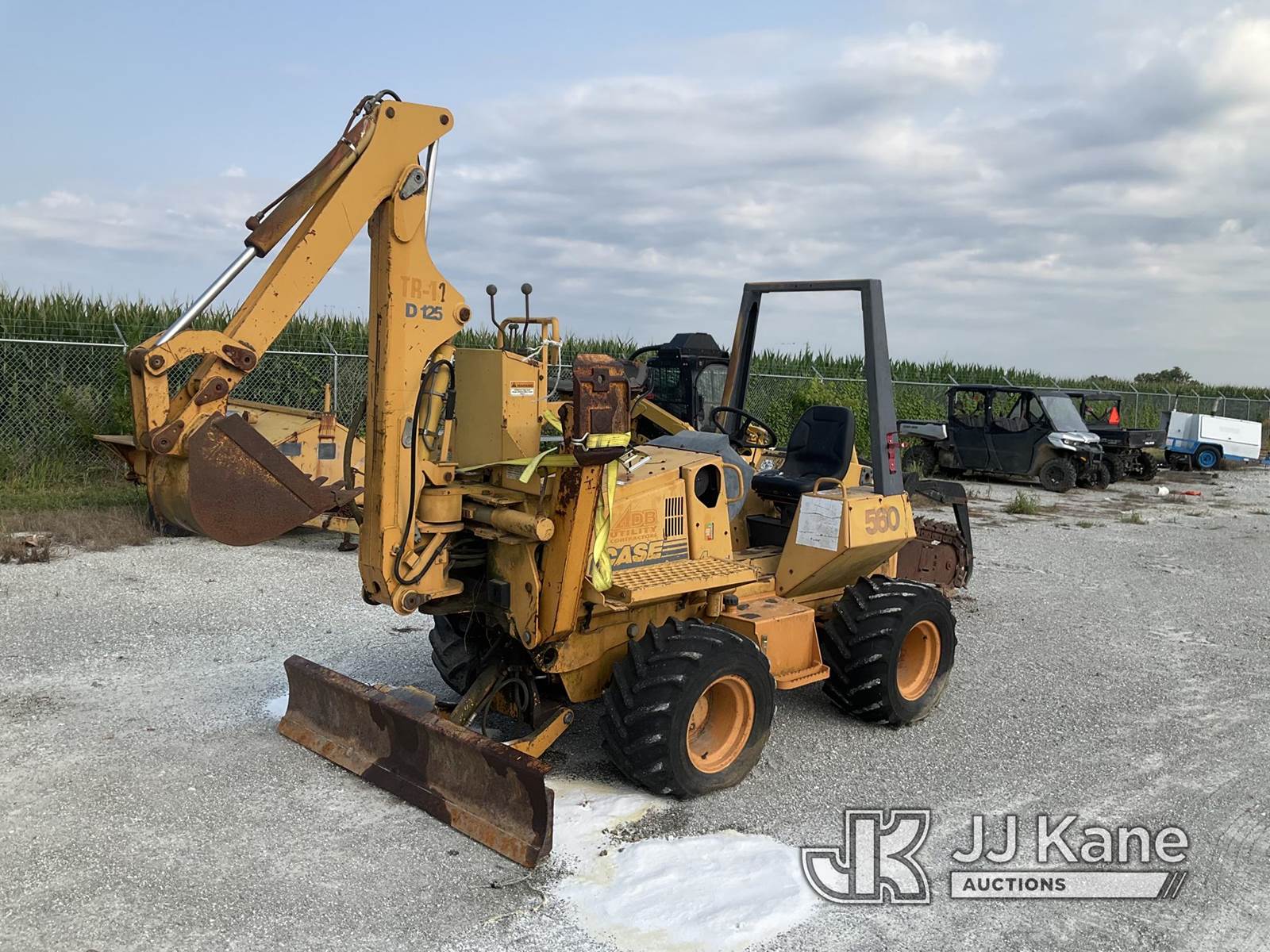 1999 Case 560 Rubber Tired Trencher For Sale, 1,337 Hours | Hawk Point ...