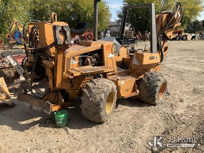 2000 Case 660 Rubber Tired Vibratory Cable Plow/Trencher For Sale ...