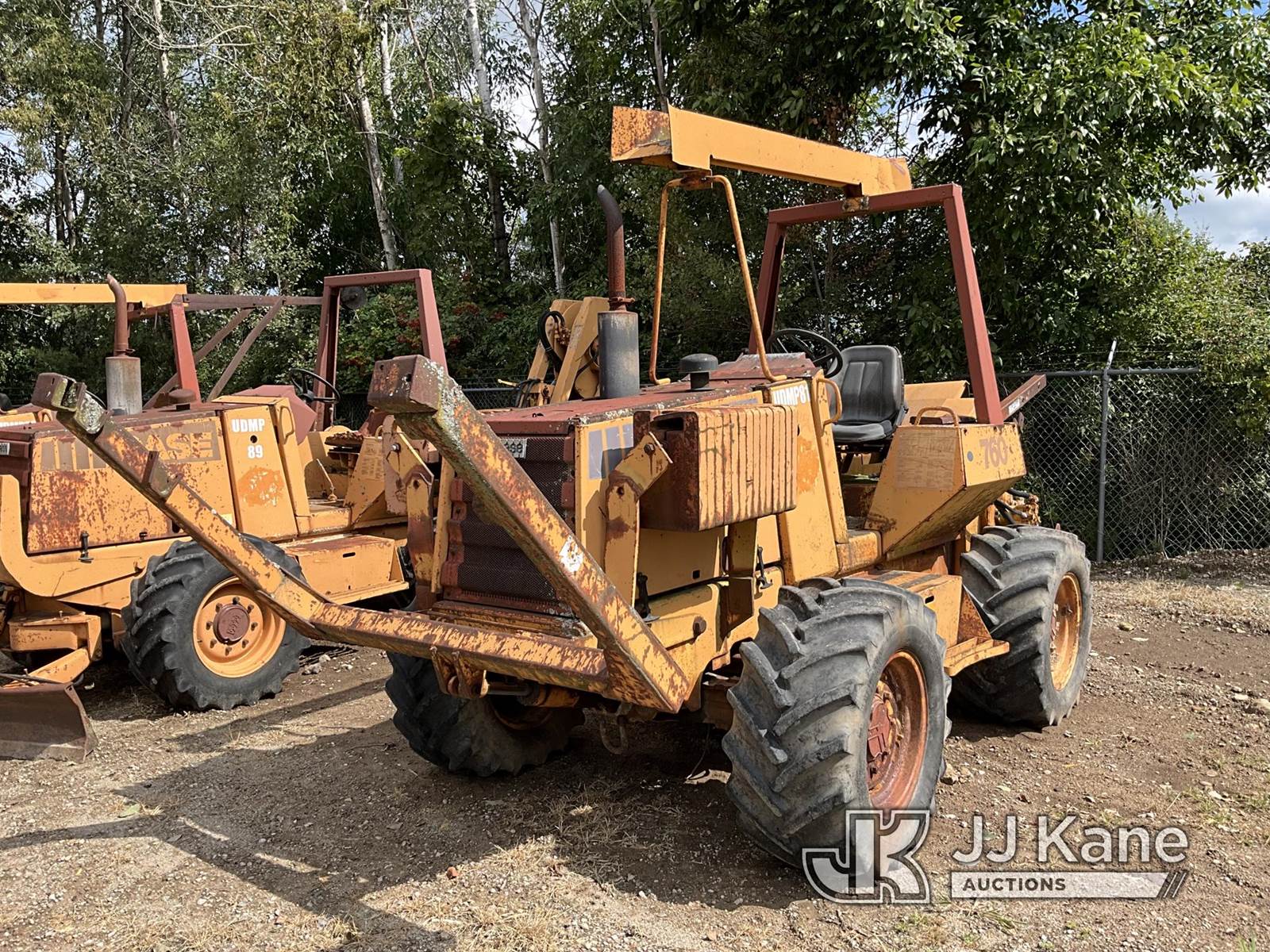 1989 Case 760 Rubber Tired Trencher For Sale | Sparta, MI | 54528 ...