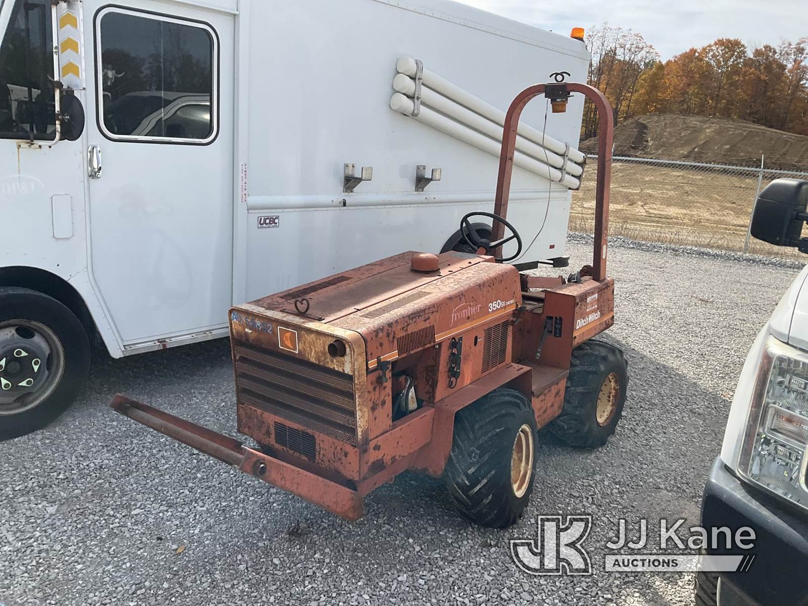 1985 Ditch Witch 350SXDD Rubber Tired Vibratory Cable Plow For Sale ...