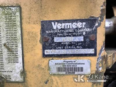 2006 Vermeer LM42 Trencher For Sale, 1,010 Hours | Smock, PA | SPX06 ...