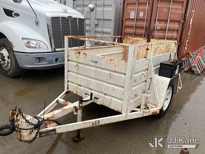 1990 Jacobsen 4X6STL Material Trailer For Sale | Dixon, CA | DZ064 ...