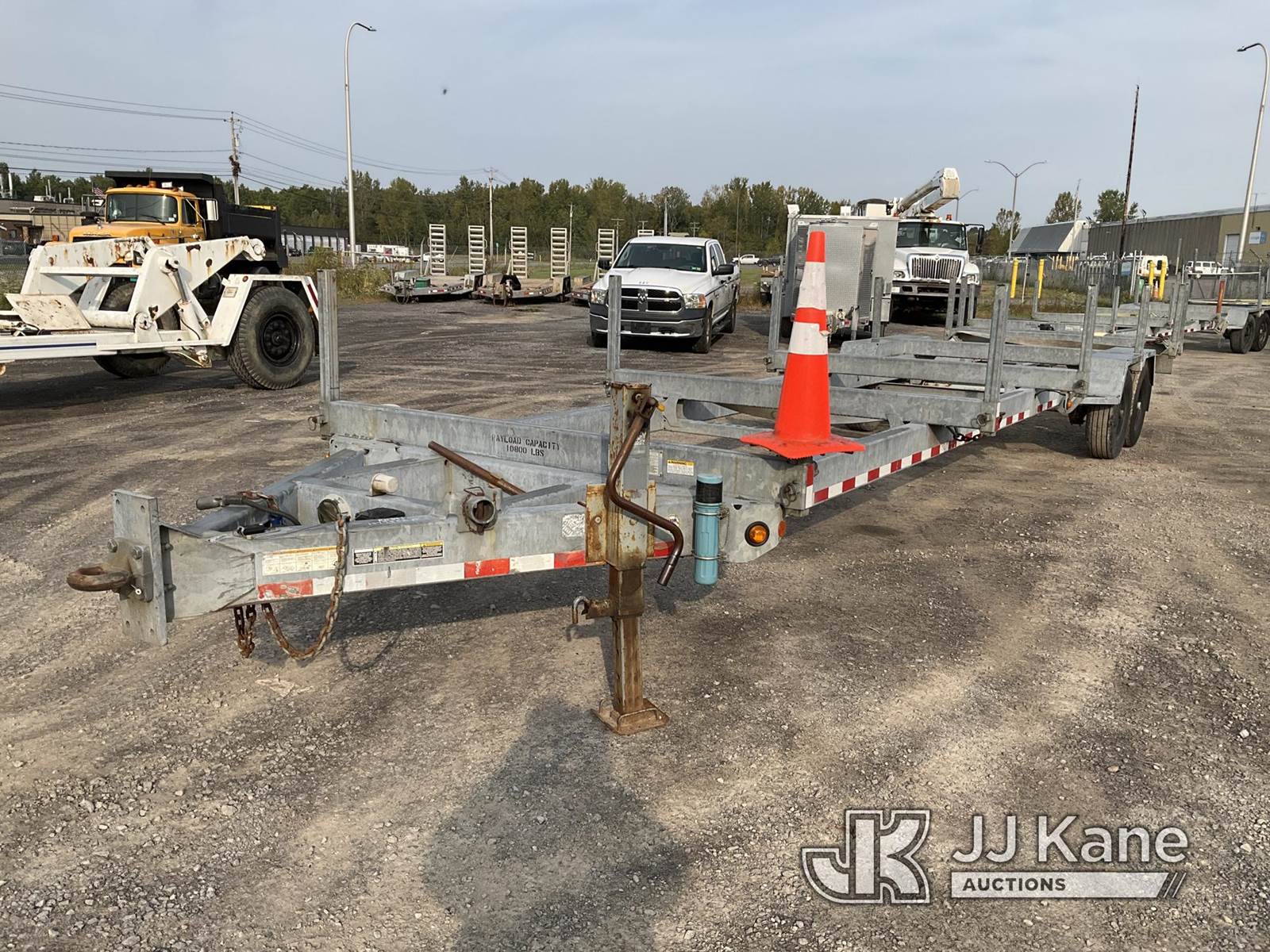 2008 MGS GSP10004 Galvanized T/A Extendable Pipe/Pole Trailer For Sale ...