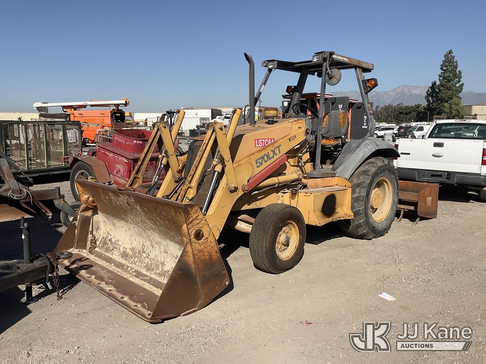 1995 Case 570XLT Skip Loader For Sale, 3,102 Hours | Jurupa Valley, CA ...