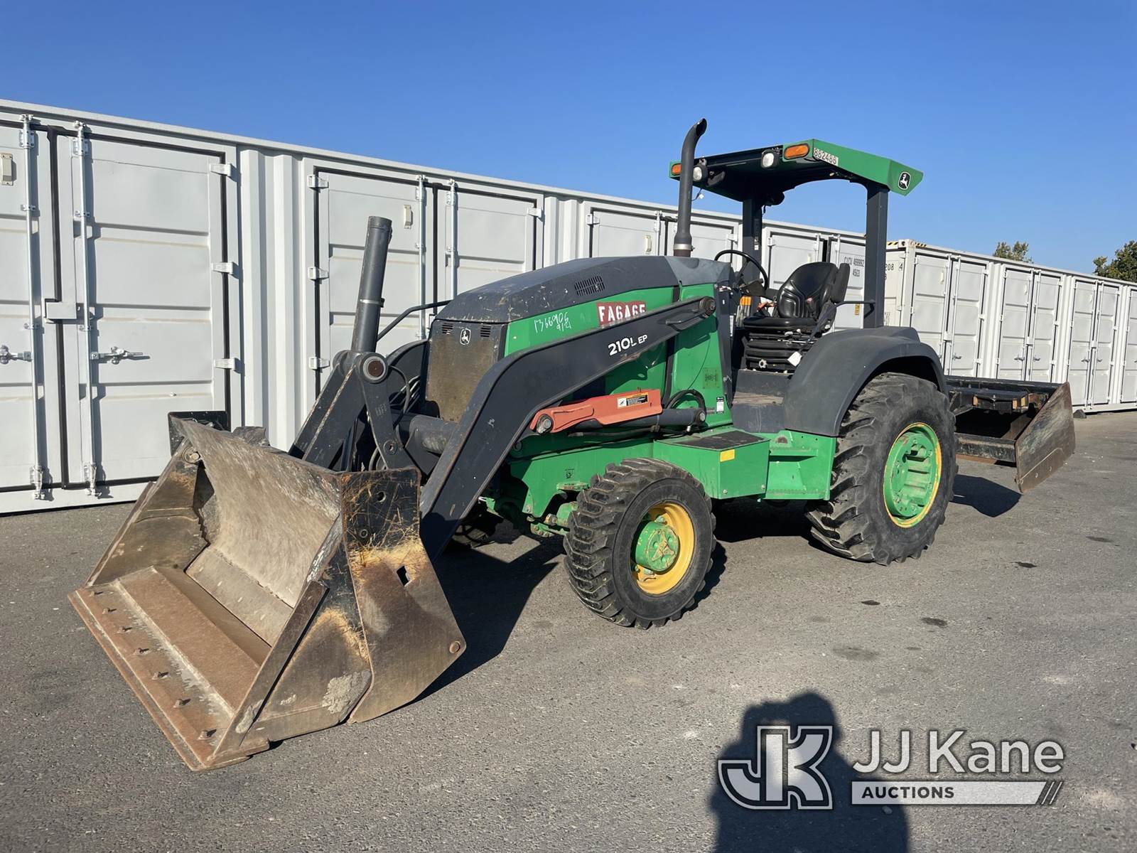 2016 John Deere 210l Ep 4x4 Tractor Loader For Sale 2 081 Hours