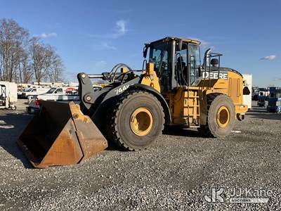 2017 John Deere 744K Articulating Wheel Loader For Sale, 12,662 Hours ...
