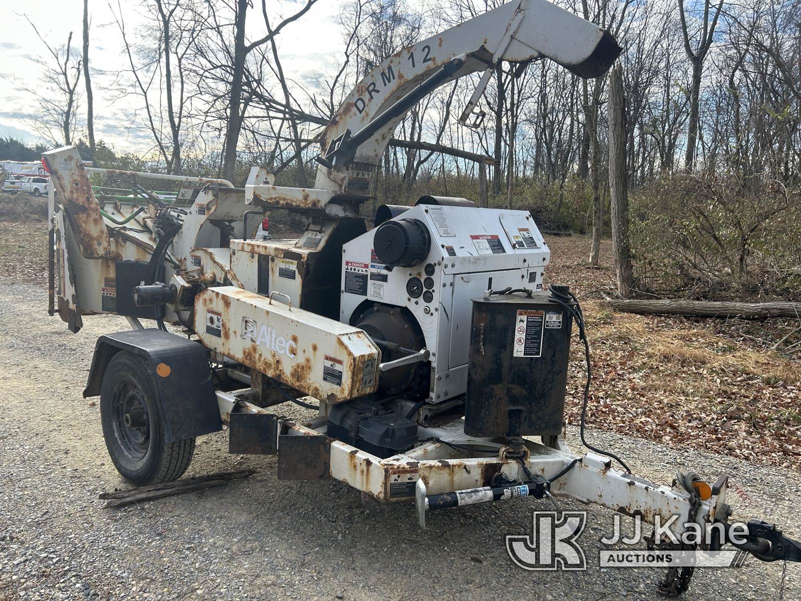 2015 Altec DRM12 portable Chipper (12in Drum) For Sale, 58 Hours ...