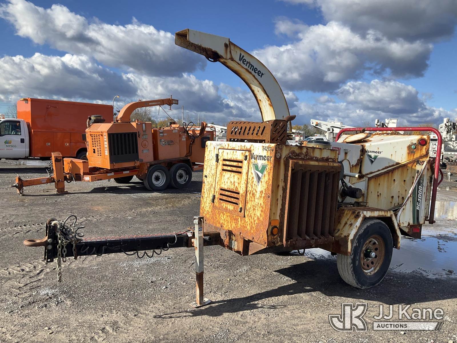 2018 Vermeer BC1000XL Portable Chipper (12in Drum) For Sale, 965 Hours ...