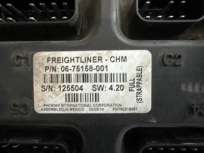 Freightliner CHM Chassis Control Module, 06-75158-001 For Sale ...
