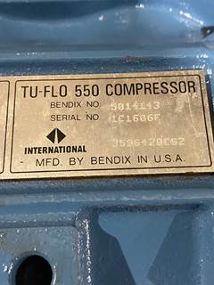 Bendix TU-FLO 550 Air Compressor for International DT466E For Sale ...