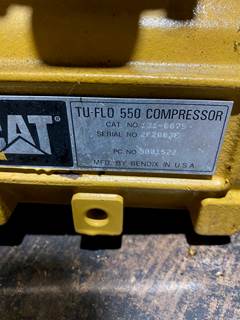 Bendix TU-FLO 550 Air Compressor for Caterpillar C10, C12, 3406E, C18 ...