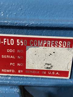 Bendix TU-FLO 550 Air Compressor for Detroit Diesel For Sale | Hialeah ...
