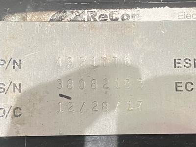 Cummins ISC Engine Control Module (ECM) for EPA04 CM850 For Sale ...