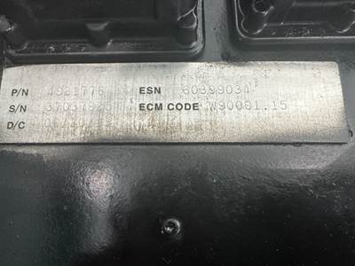 Cummins ISC Engine Control Module (ECM) for ISC, ISL CM850 For Sale ...
