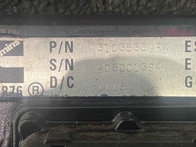 Cummins ISM Engine Control Module (ECM) for EPA04 For Sale | Hialeah ...