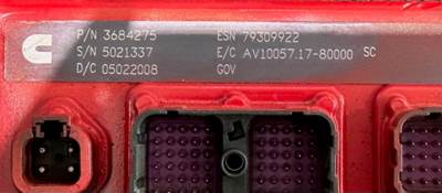 2008 Cummins ISX Engine Control Module, ECM, ECU, 3684275, 3684276 ...
