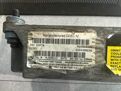 1999 Detroit Series 60 12.7L DDEC IV Engine Control Module (ECM) For ...