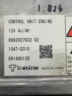 Transtron Control Module, ECM for Isuzu 4JJ1, 4HK1 Engine 8980980662 ...