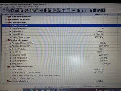 2009 Cummins ISL9 Engine For Sale, 1,358 Hours | Hialeah, FL | CPL 8389 ...