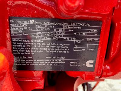 2021 Cummins X12 Engine For Sale | Hialeah, FL | CPL 5581 ...